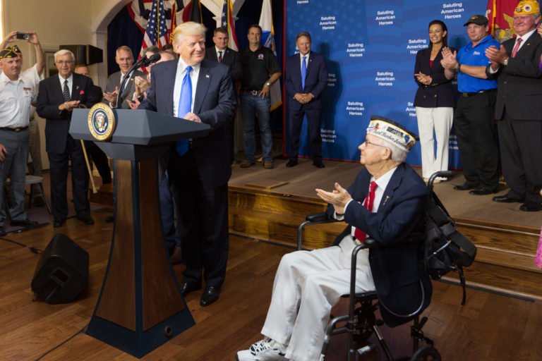President Trump Salutes American Heroes in Ohio – The White House