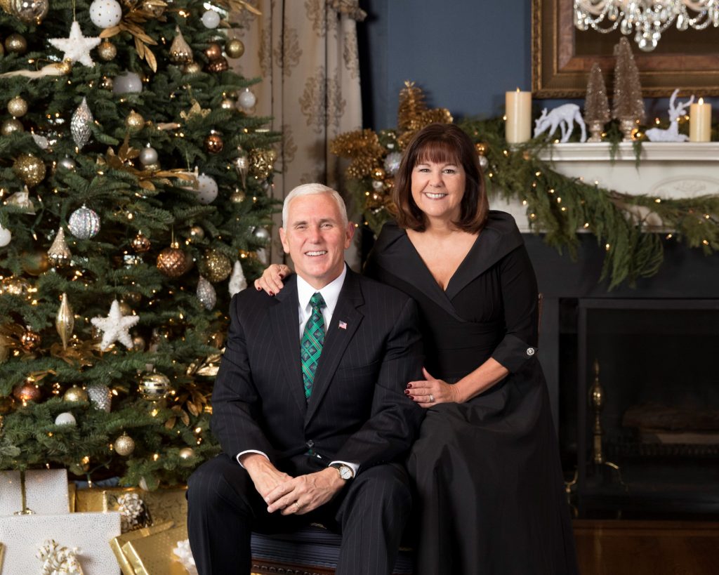 Merry Christmas from Vice President Mike Pence and Second Lady Karen ...